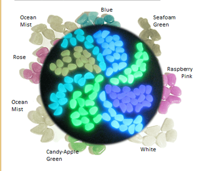 Plastic Classic Glow Stones – Glow Stones USA